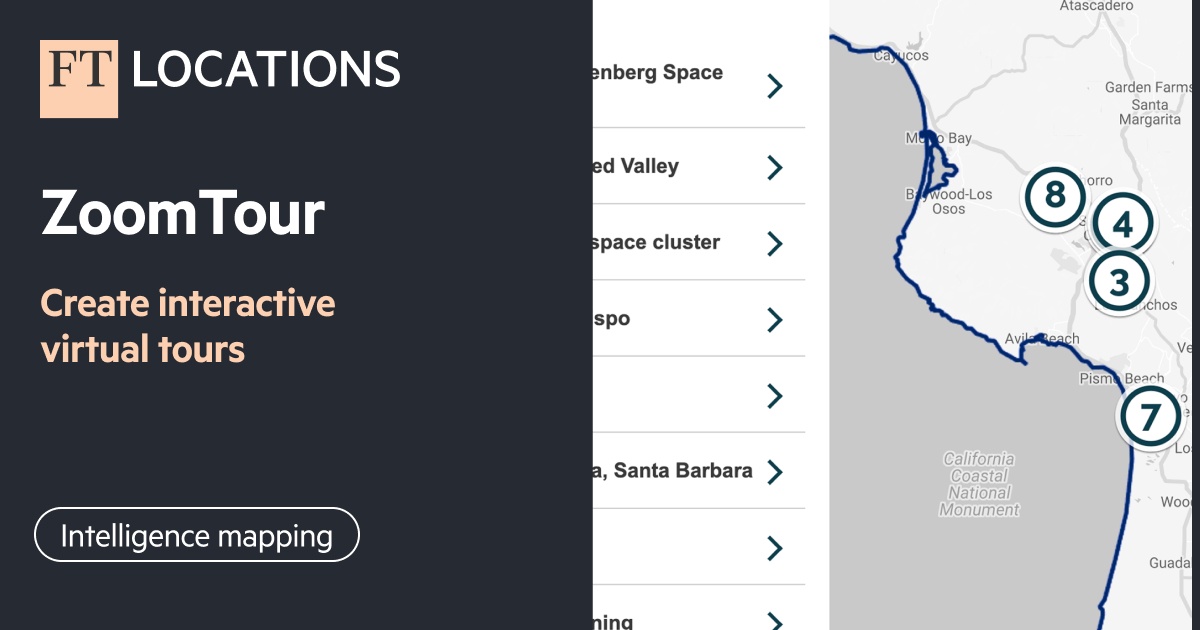 ZoomTour: Showcase community features with virtual tours
